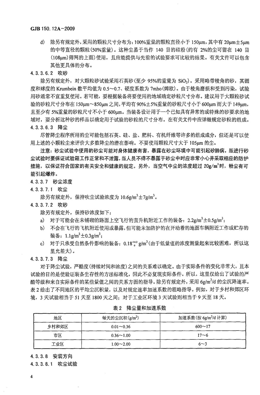 GJB150.12A-2009沙尘试验-易盛泰和